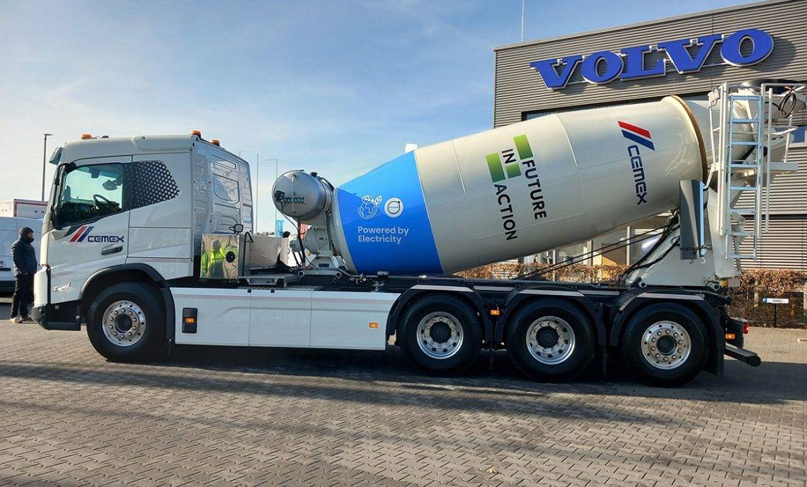 Volvo Kirim Truk Mixer Elektrik Pertama Ke Konsumen, Pakai Basis Truk ...