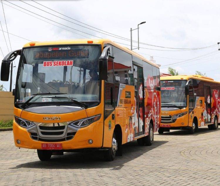 Pemkab Gunungkidul Dapat Bus Sekolah Baru Ramah Difabel – Mobil Komersial
