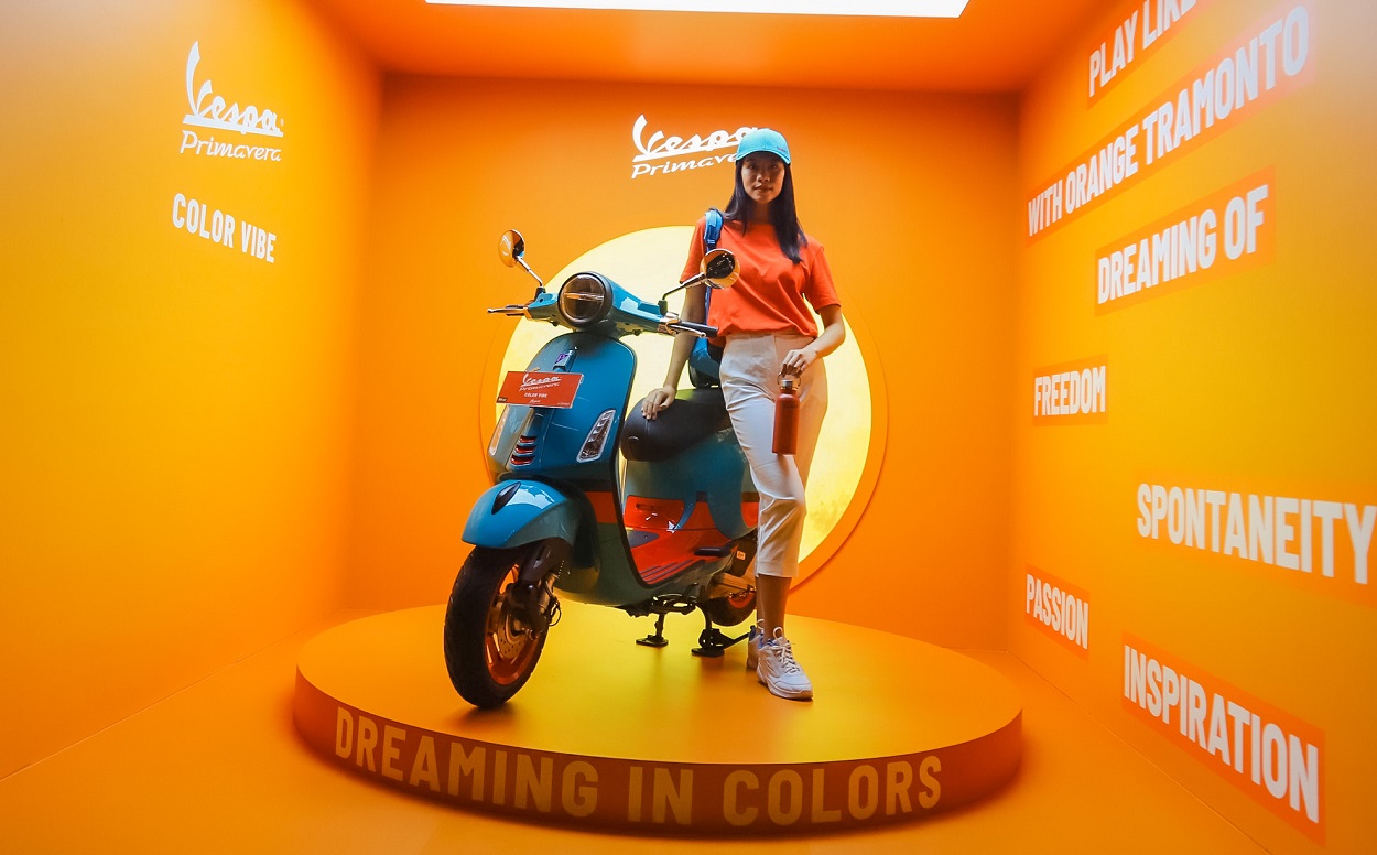 Piaggio Indonesia Rilis Vespa Primavera Color Vibe Limited Edition, Dibanderol Rp 60 Jutaan ...