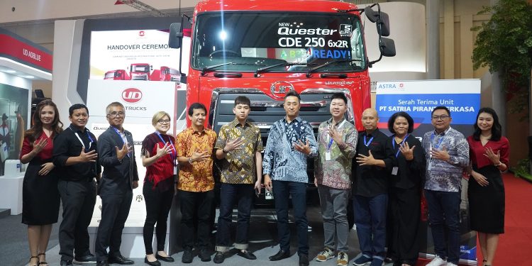 UD Trucks Serahkan 30 Unit Truk Quester Euro 5 CDE 250 Kepada PT. Satria Piranti Perkasa – Mobil ...