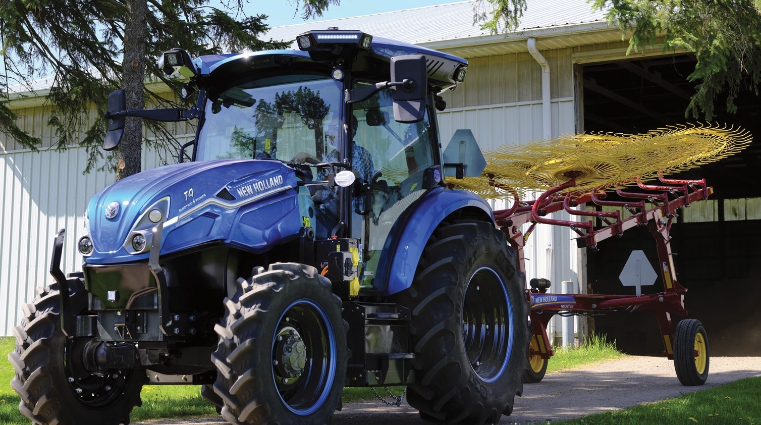 New Holland Rilis Traktor Listrik T4 Electric Power, Pakai Fitur ...