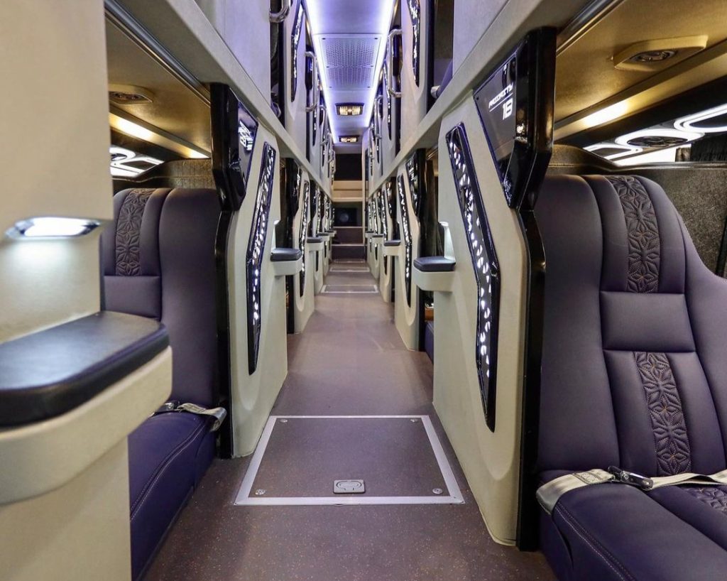 PO Harapan Jaya Rilis Sleeper Bus Terbaru dari Karoseri Tentrem, Pakai ...