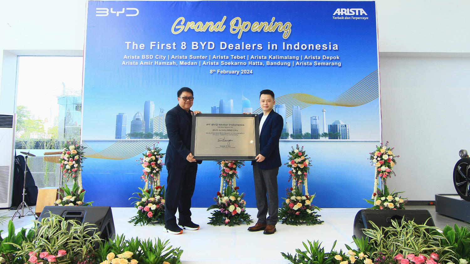 Gandeng Arista, BYD Buka 8 Diler Pertamanya Secara Serentak di ...