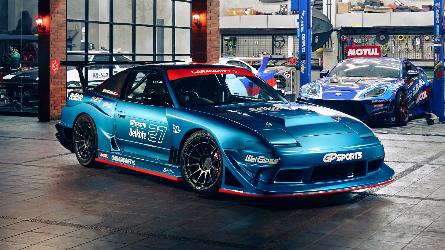Belkote Paints Buat Penampilan Nissan 180SX Garasi Drift Makin Apik di IMX 2024 – Mobil Komersial