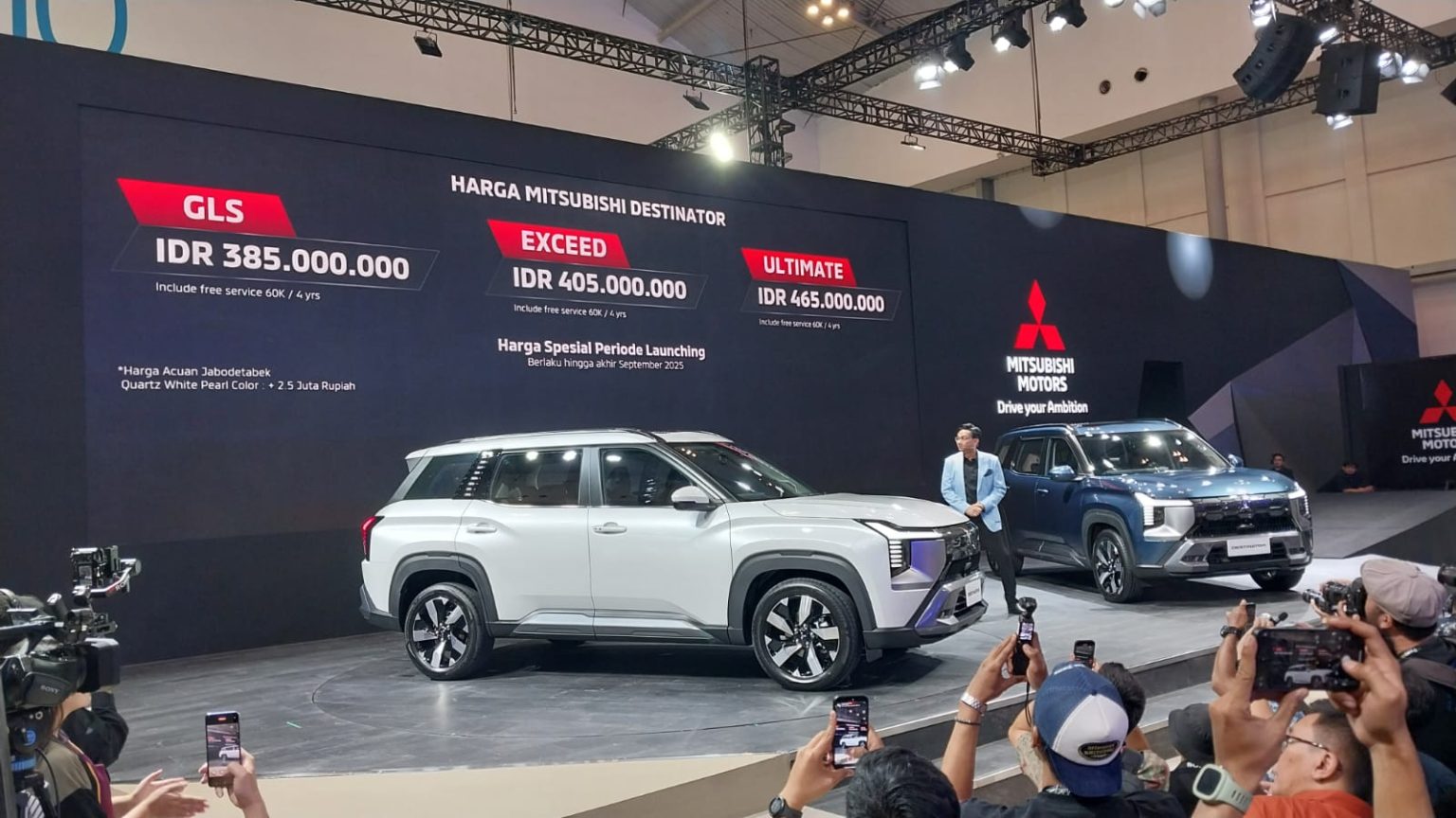 Mitsubishi Motors Resmi Umumkan Harga Destinator Mulai dari Rp 385 Juta ...